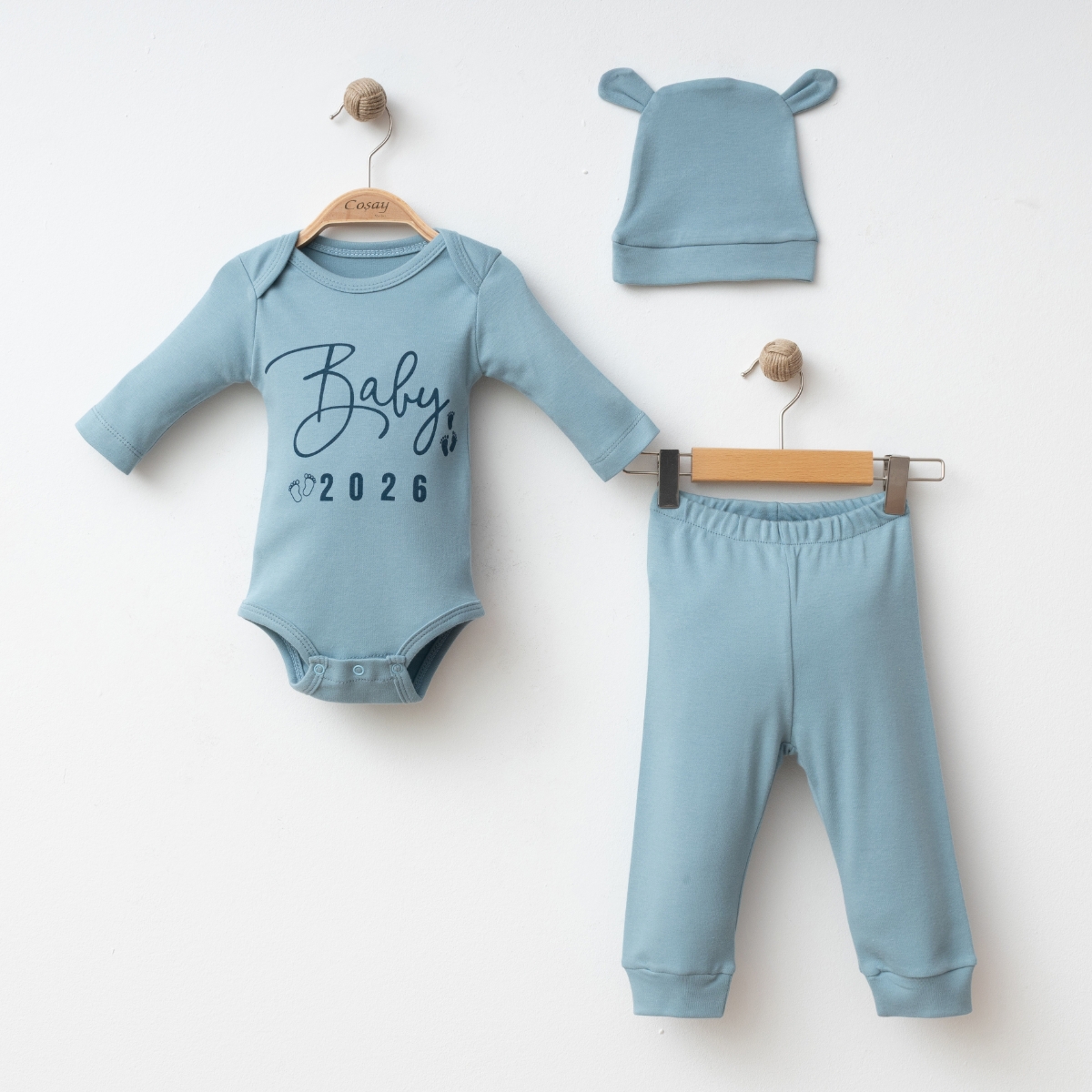 Wholesale COŞAY BEBE UNISEX 3-6-9 AY BABY 2026 3 LÜ TAKIM products bulk ...